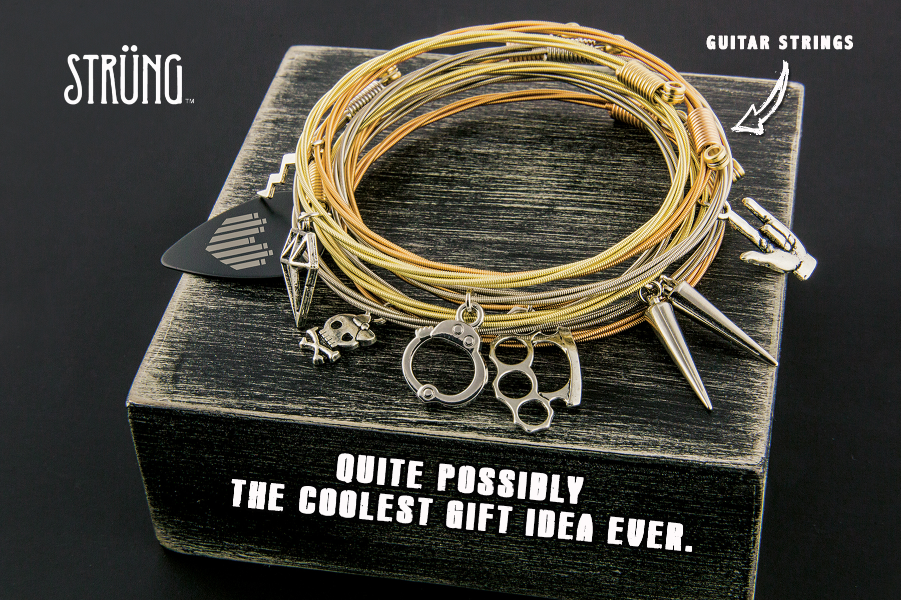 It Is Not Too Late To Get Strung: Rock’n Roll Inspired Jewelry - Free ...
