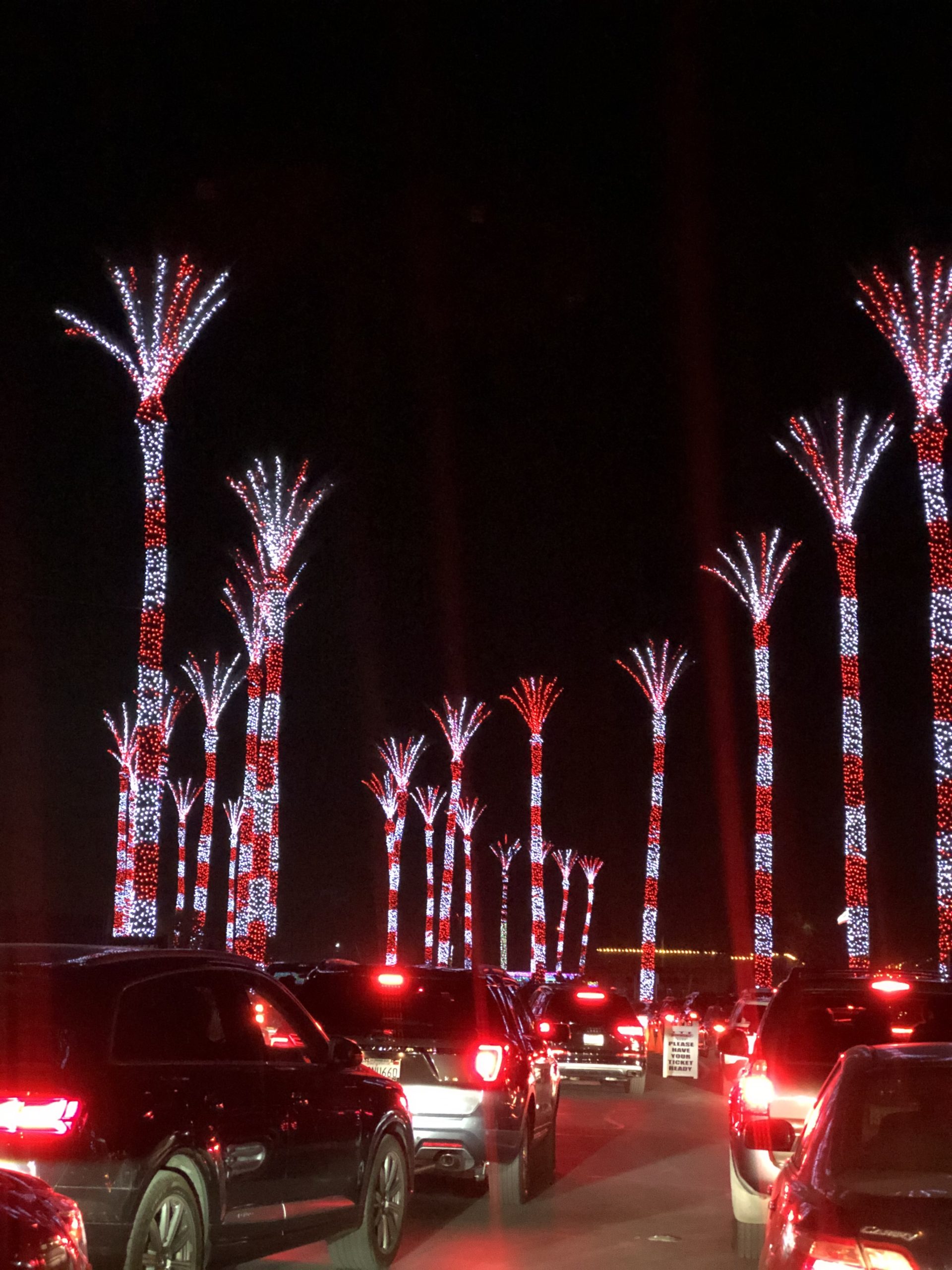 Santa’s Speedway Holiday Drive Through Light Show - Free And For Me